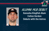 Former Kenosha Kingfish Colton Gordon Debuts with the Astros ...