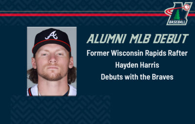 Former Wisconsin Rapids Rafter Hayden Harris Debuts with the Braves ...