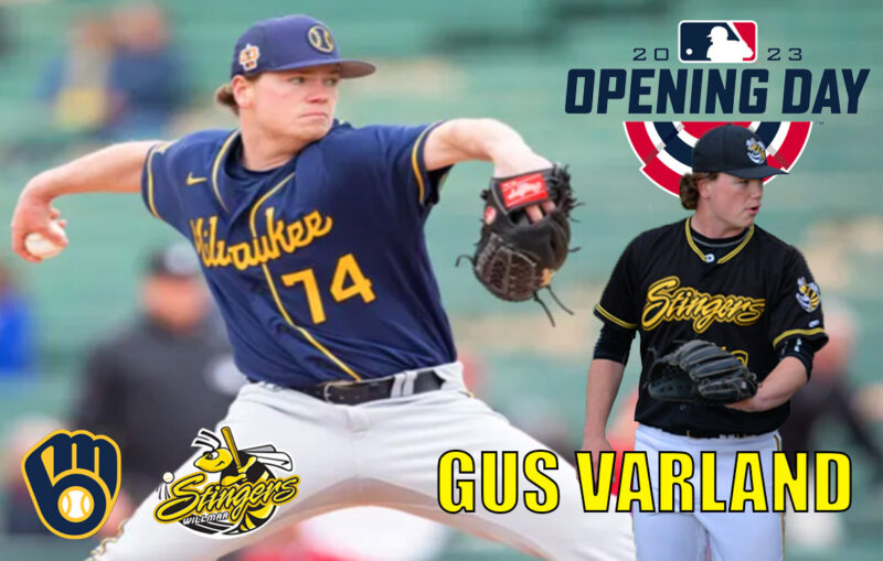 Former Willmar Stinger Gus Varland Debuts with the Brewers - Willmar ...