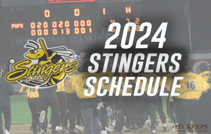 Stingers Release 2024 Season Schedule - Willmar Stingers