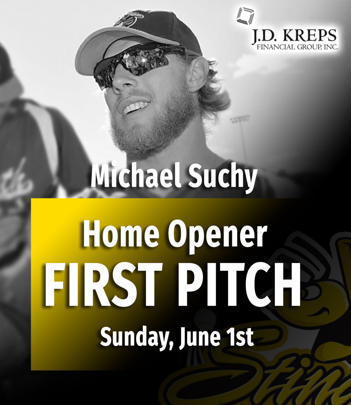 Former Stingers Standout Michael Suchy to Throw Out First Pitch on Home ...