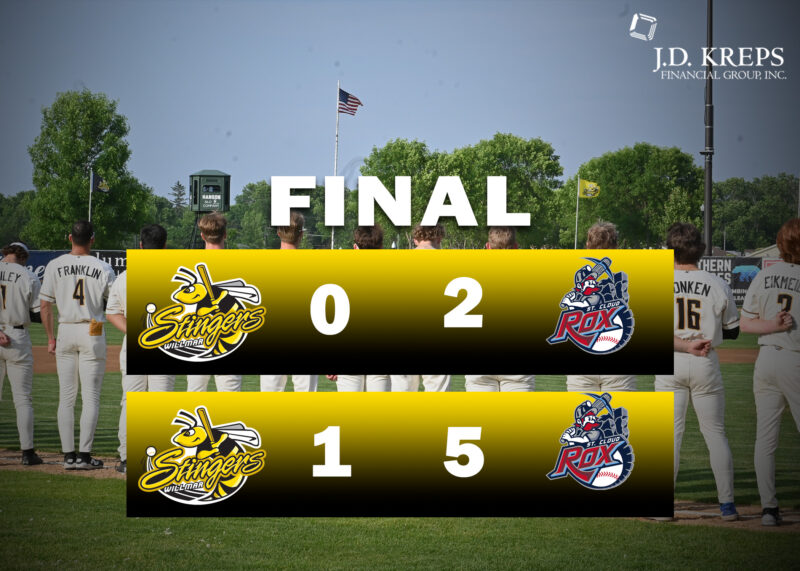 Stingers Drop Doubleheader - Willmar Stingers