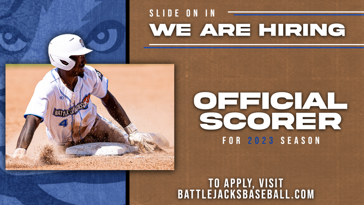 Hiring: Official Scorer 2023 Season - Battle Creek Battle Jacks