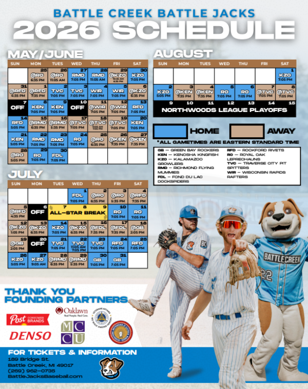 Battle Jacks Unveil the 2026 Schedule; A New Era of Summer Baseball ...