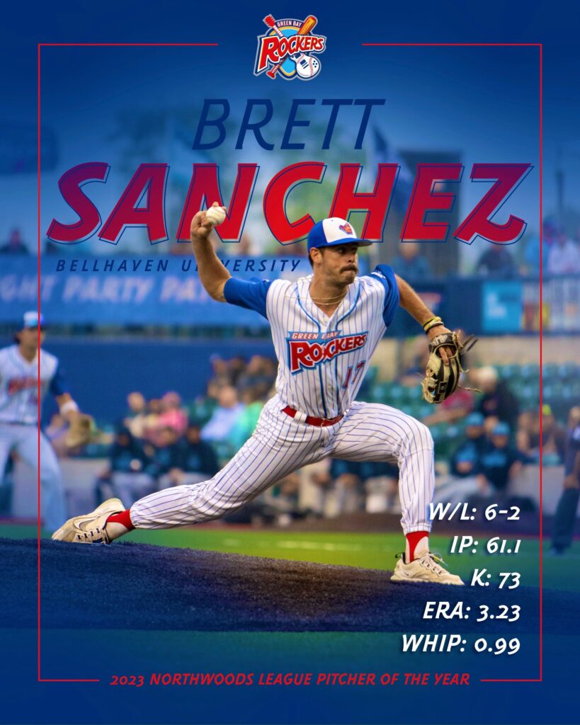 Brett Sanchez and JoJo Jackson Named to 2023 Northwoods League Postseason All-Star Team - Green ...