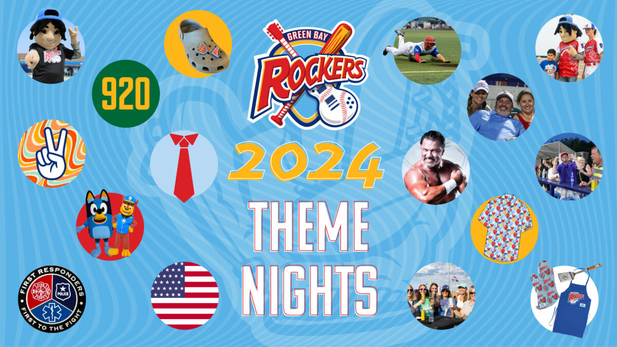 Rockers Announce 2024 Theme Nights - Green Bay Rockers