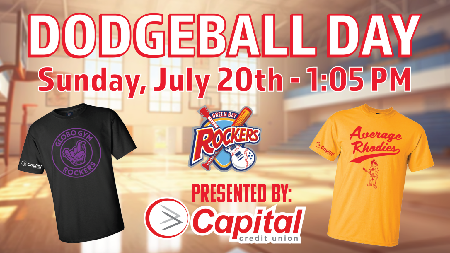 Dodgeball Day - Green Bay Rockers