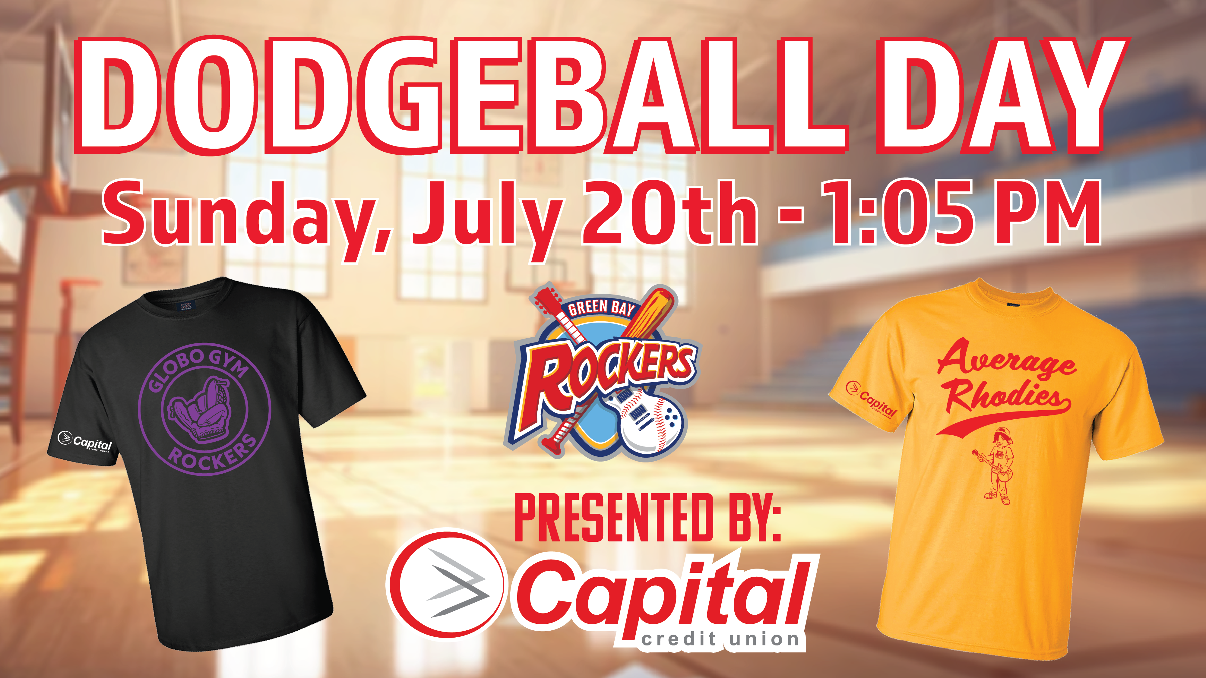 Dodgeball Day - Green Bay Rockers