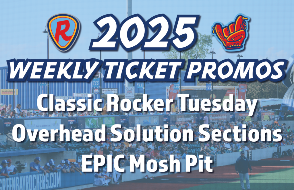 Rockers Announce Three Weekly Ticket Promotions - Green Bay Rockers