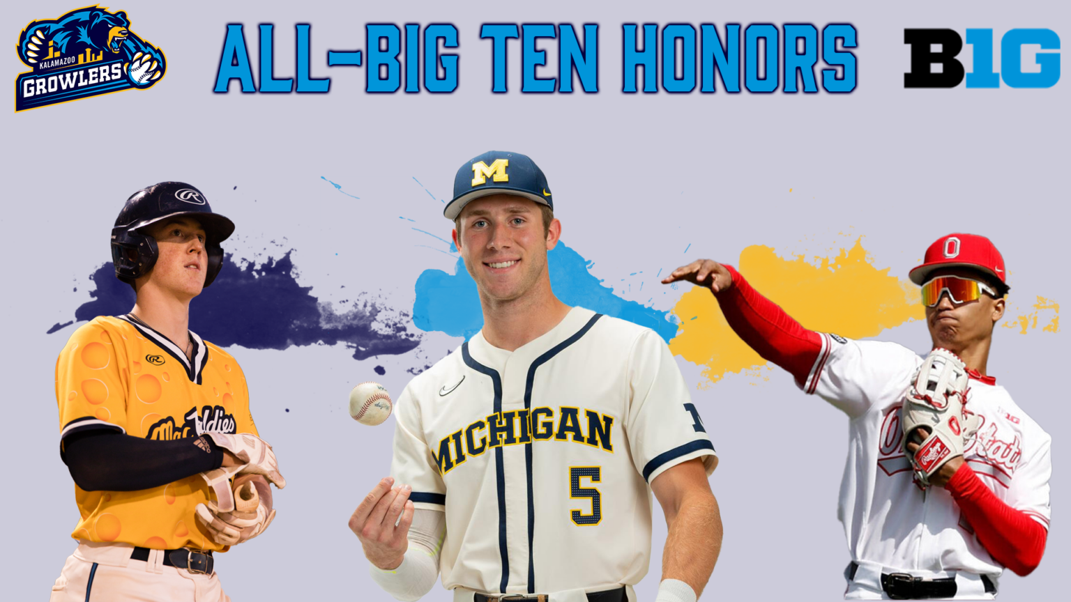 Big Ten All-Conference Teams Feature Kalamazoo Players Past and Future ...