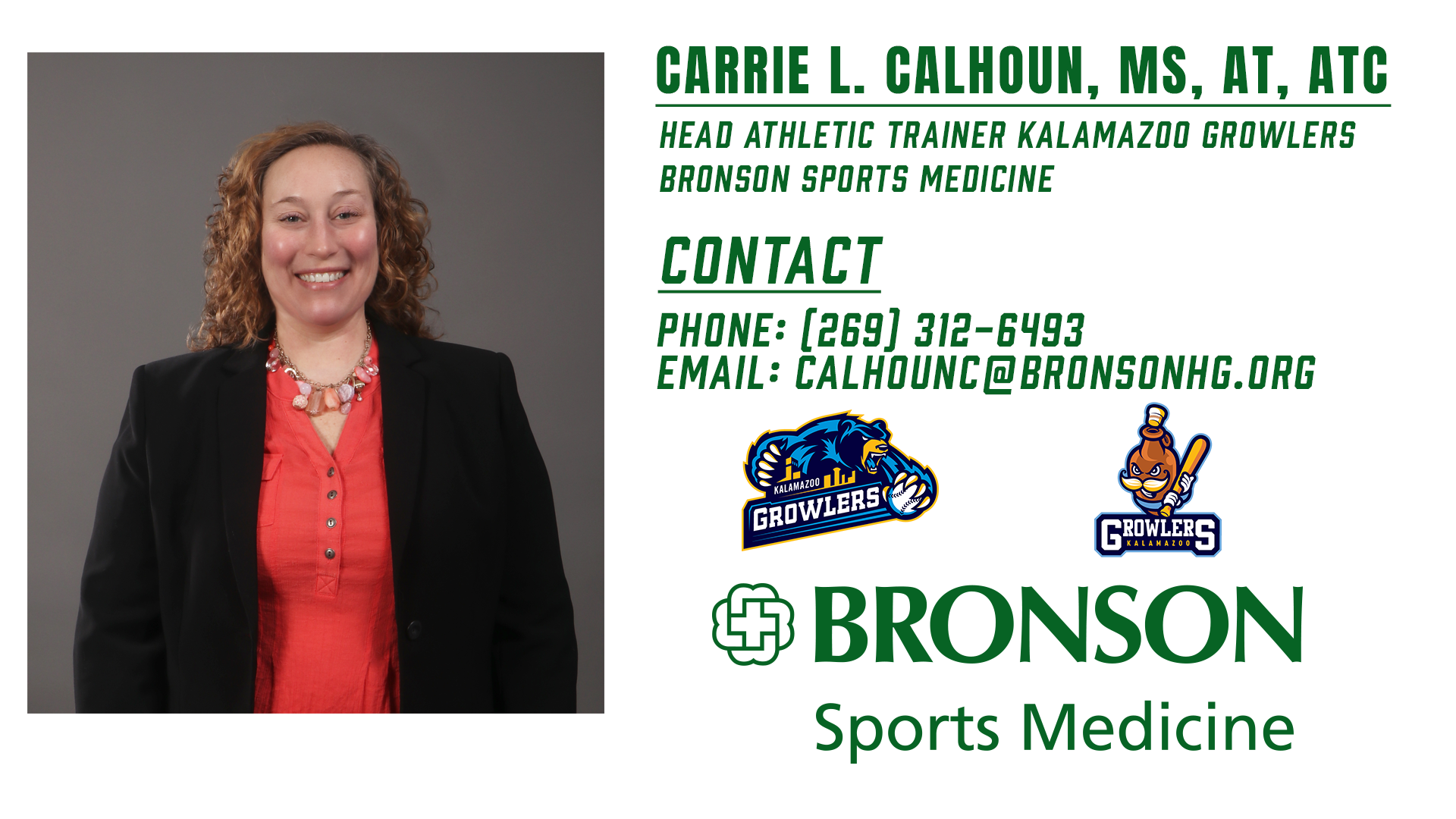 Team Athletic Trainer - Kalamazoo Growlers