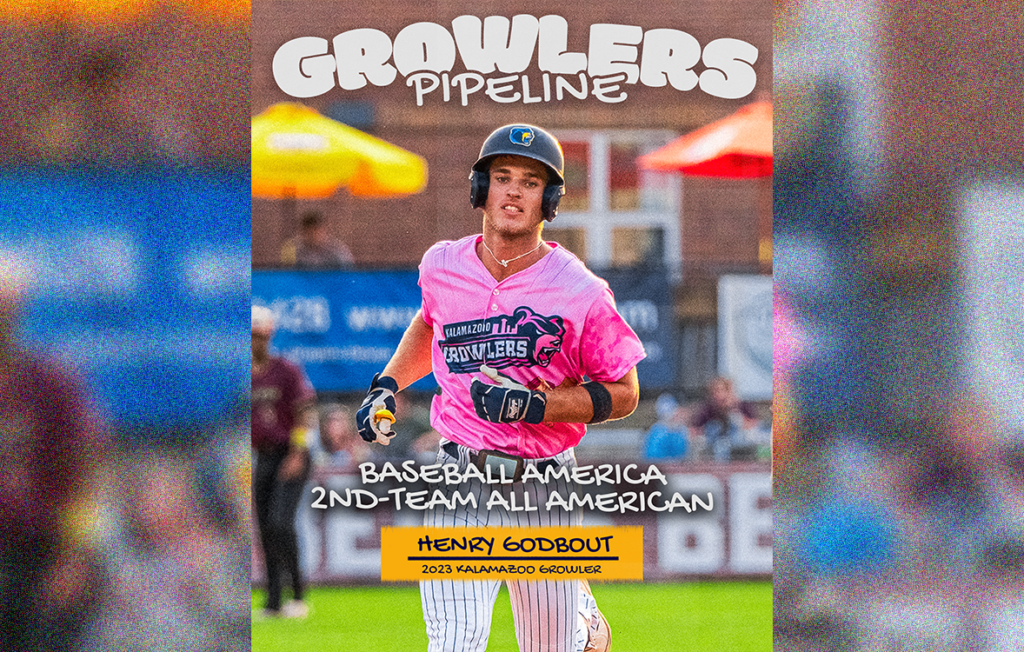 2023 Kalamazoo Growler Henry Godbout Named Baseball America Second-Team ...