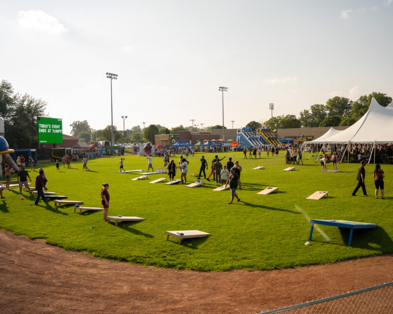 Bronson Bash at Homer Stryker Field - Kalamazoo Growlers