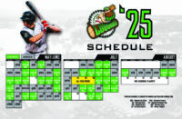 Loggers Release 2025 Schedule - La Crosse Loggers