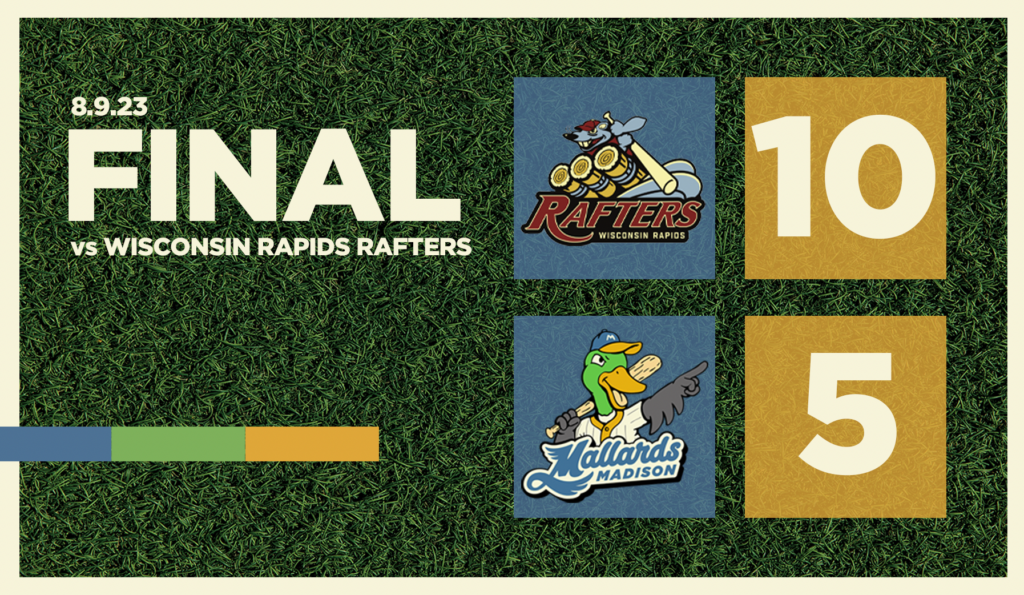 Race in the West Gets Tighter as Madison Drops Game One - Madison Mallards