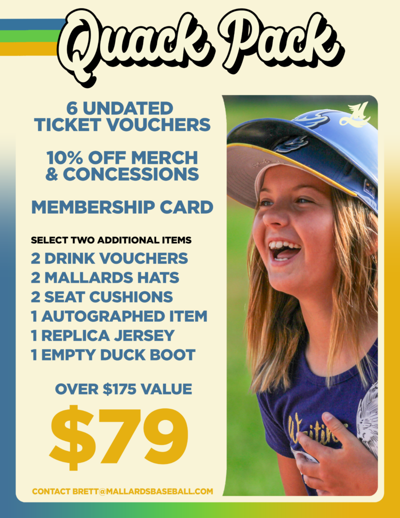 Maynard's Dozen and Quack Pack - Madison Mallards