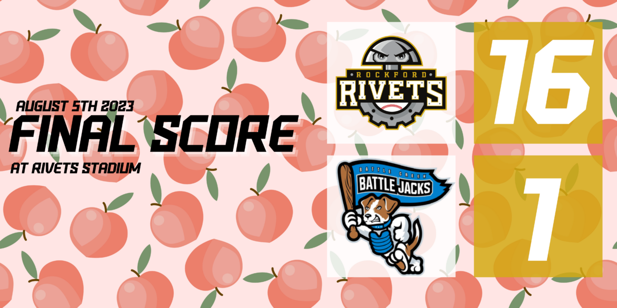 Rockford Rivets Win 16-1 in Front of a Sold-Out Crowd - Rockford Rivets