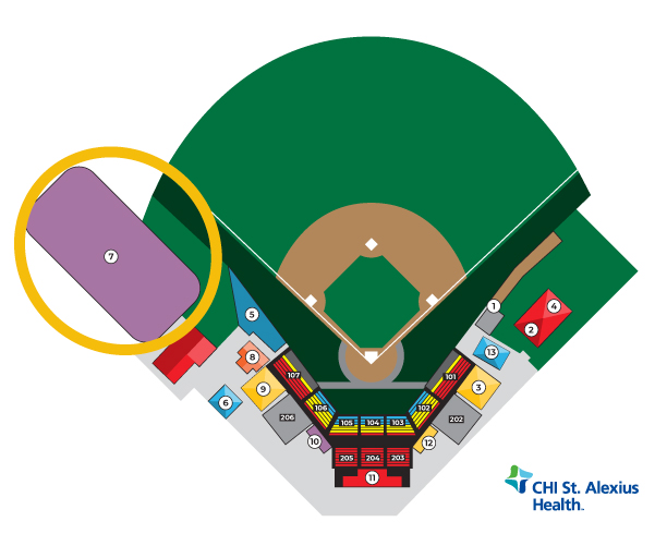 Family Fun Zone - Bismarck Larks Baseball : Bismarck Larks