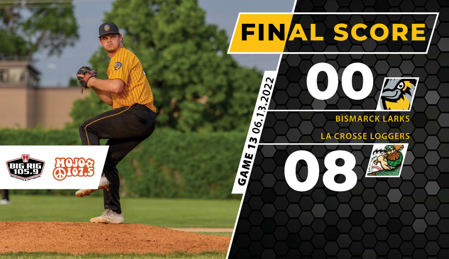 Larks Drop Series Finale - Bismarck Larks