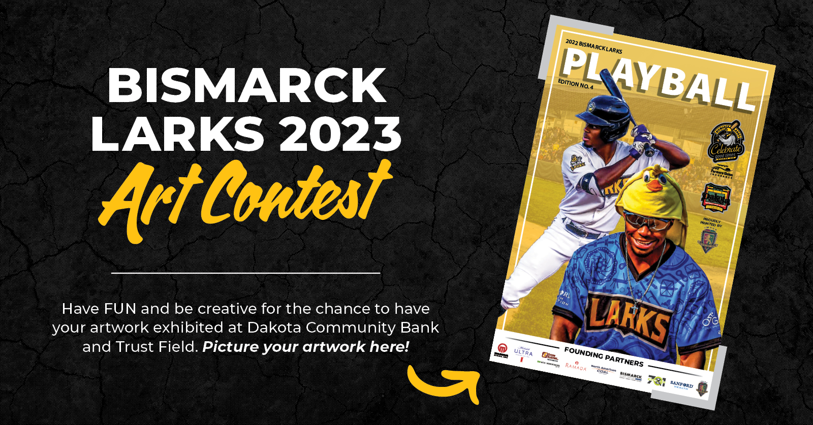 Program Cover Art Contest - Bismarck Larks