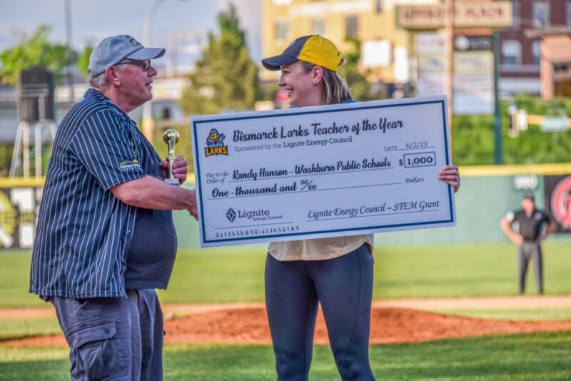 Larks Announce 2023 Teacher of the Year - Bismarck Larks