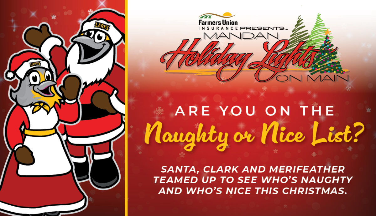Naughty or Nice List - Bismarck Larks