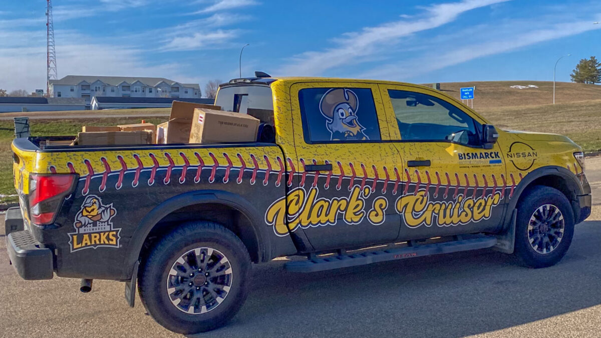 Lark's New Vehicle powered by Bismarck Motor Company - Bismarck Larks