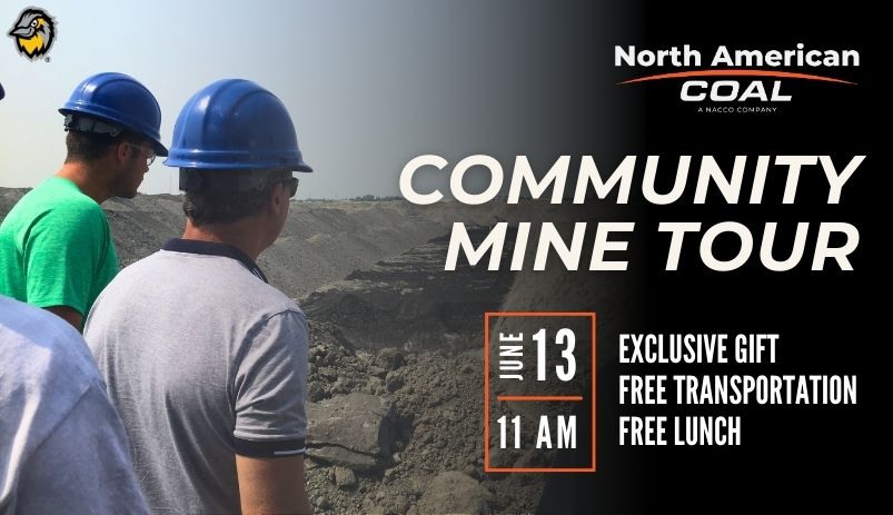 Community Mine Tour at North American Coal • Bismarck Larks