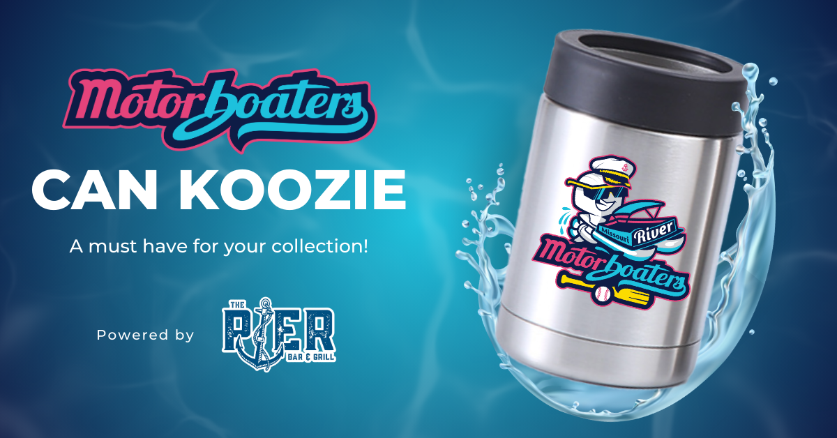 Motorboaters Can Koozie Giveaway - Bismarck Larks