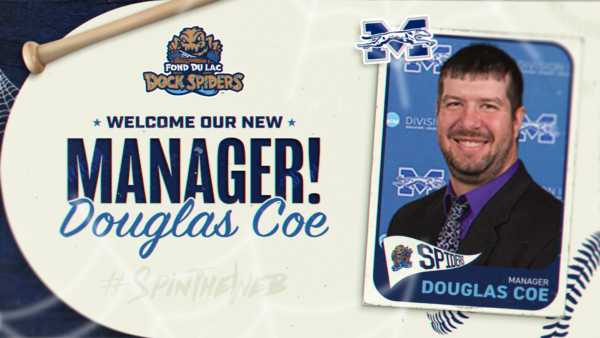 Dock Spiders Welcome Douglas Coe as New Field Manager - Fond du Lac ...