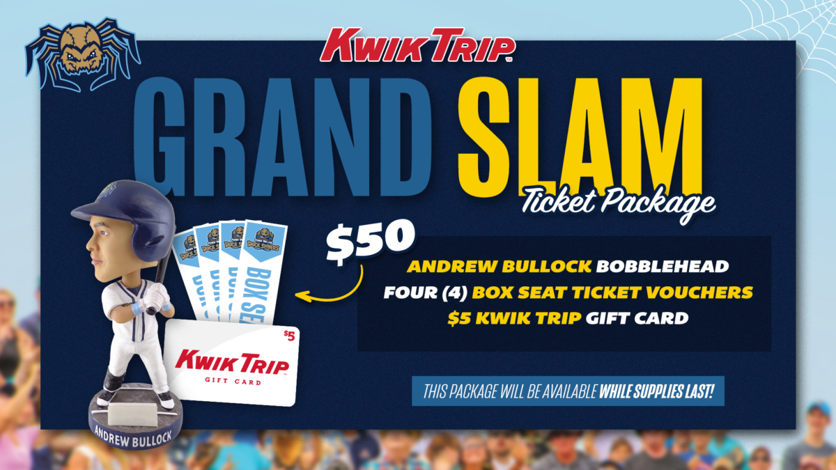 Kwik Trip Grand Slam Ticket Package Returns - Fond du Lac Dock Spiders