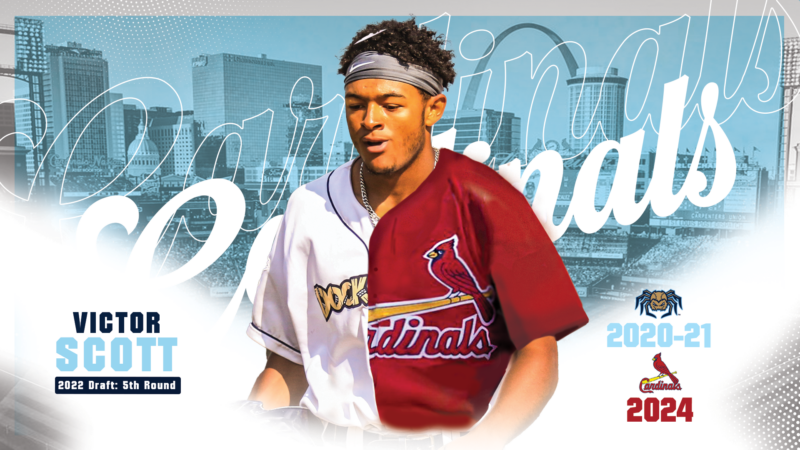 Former Dock Spider Victor Scott Debuts with the Cardinals - Fond du Lac ...
