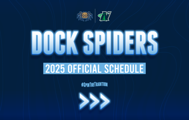 Dock Spiders Announce 2025 Schedule - Fond du Lac Dock Spiders