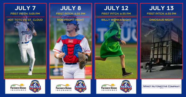 Minot Hot Tots - Community Fun with Minot Baseball!