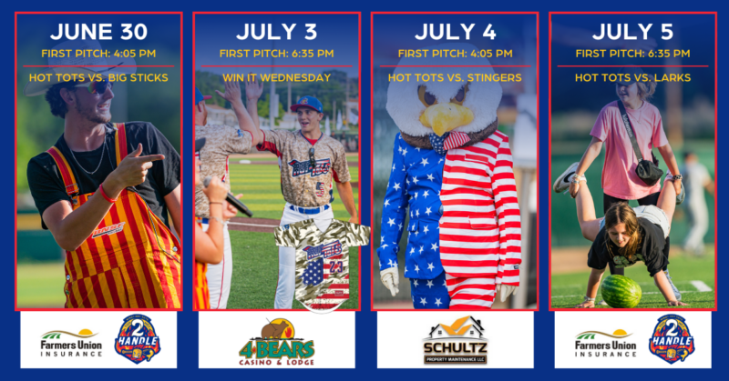 Minot Hot Tots - Community Fun with Minot Baseball!