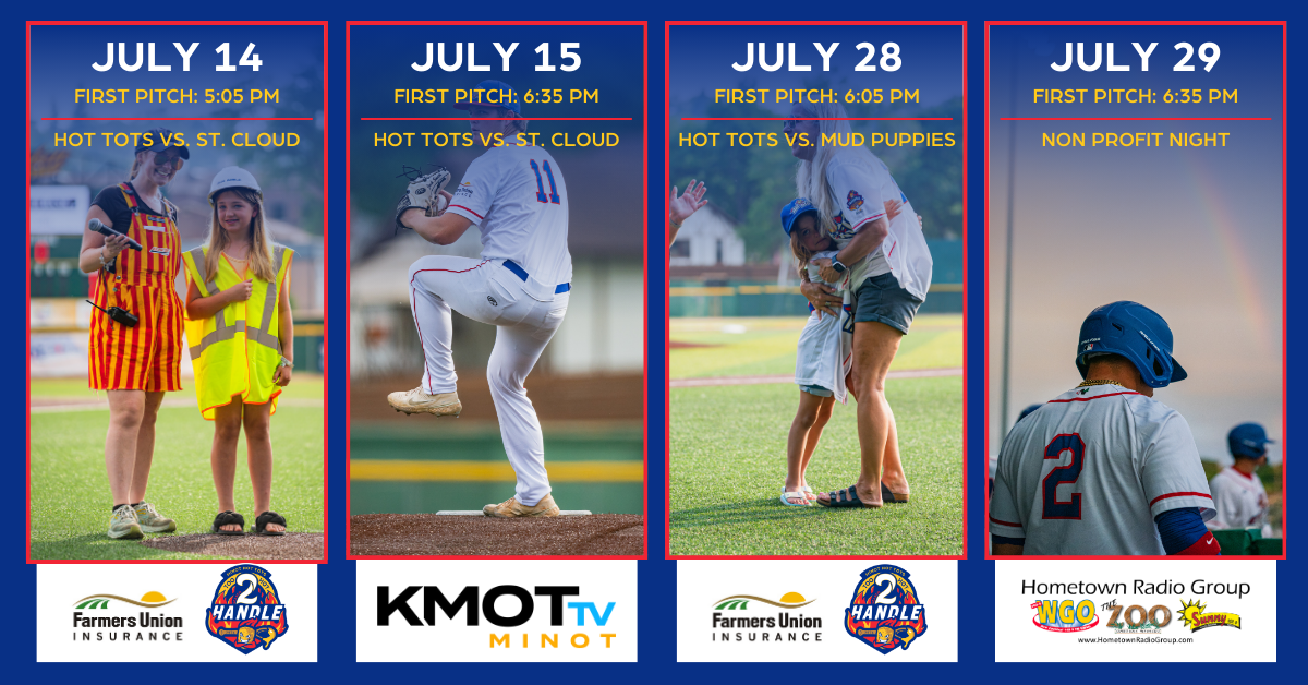 Minot Hot Tots - Community Fun with Minot Baseball!