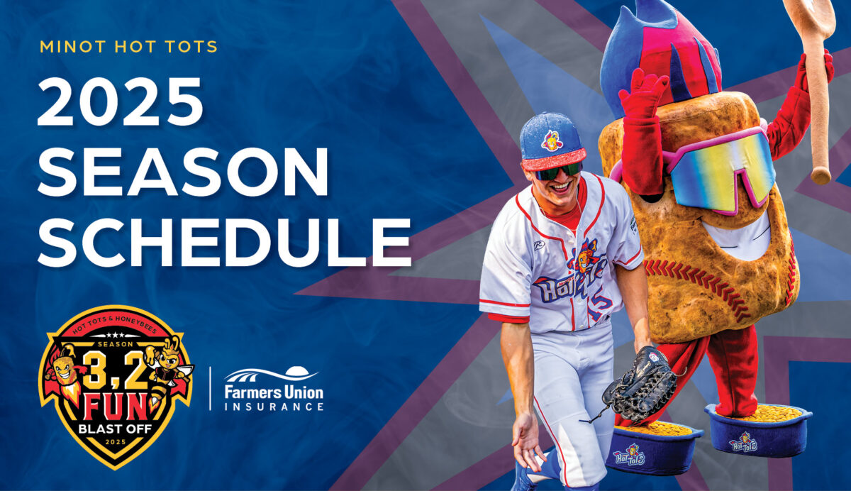 MINOT HOT TOTS & HONEYBEES ANNOUNCE 2025 SCHEDULE - Minot Hot Tots