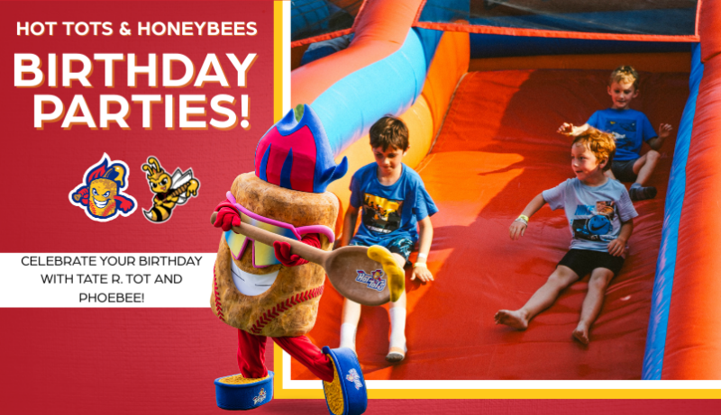 BOOK YOUR BIRTHDAY PARTY WITH TATE R. TOT - Minot Hot Tots