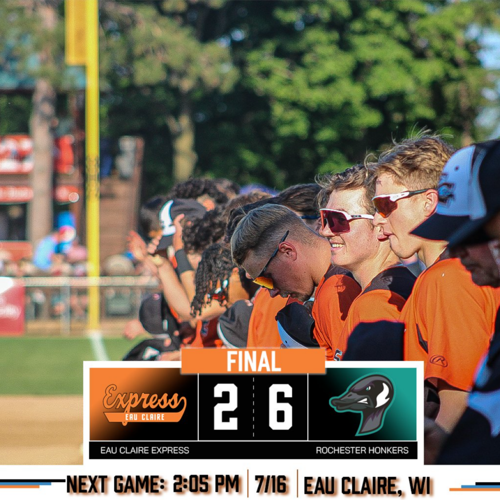 Express Drop Game One of Series vs. Rochester - Eau Claire Express