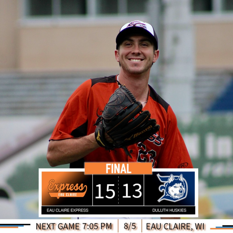 Express Extend Winning Streak in High Scoring Game - Eau Claire Express