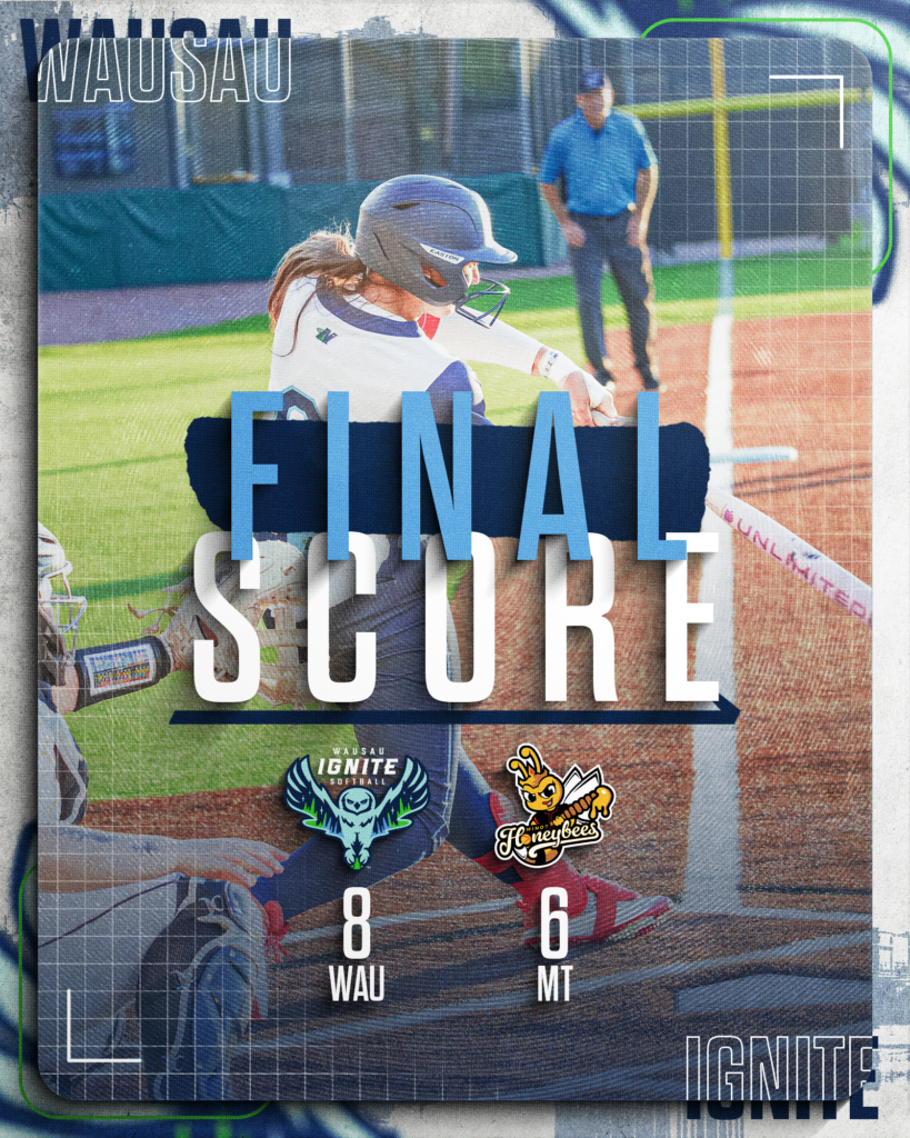 Ignite Walk-Off Honey Bees 8-6 off of Sosa, 3-run Homer - Wausau Ignite