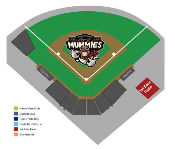 1st Base Patio - Richmond Flying Mummies
