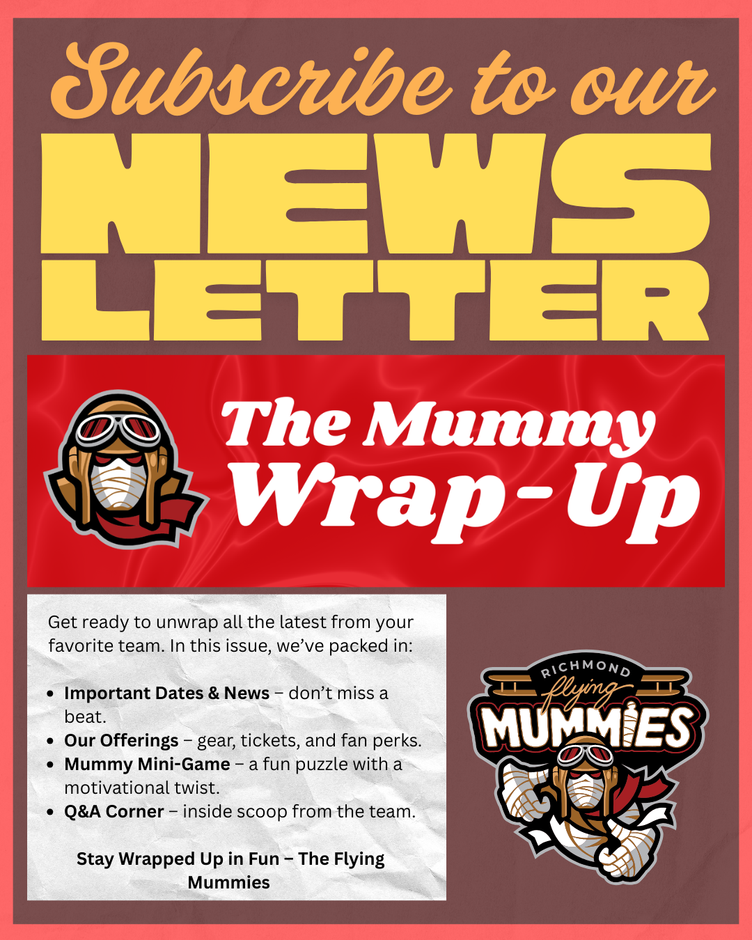 Home - Richmond Flying Mummies