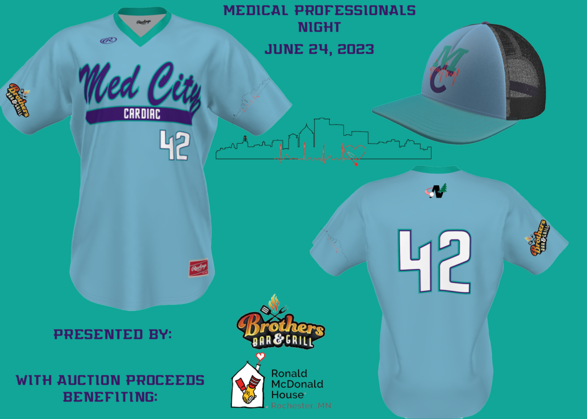 Med City Night Jersey Auctions - Rochester Honkers