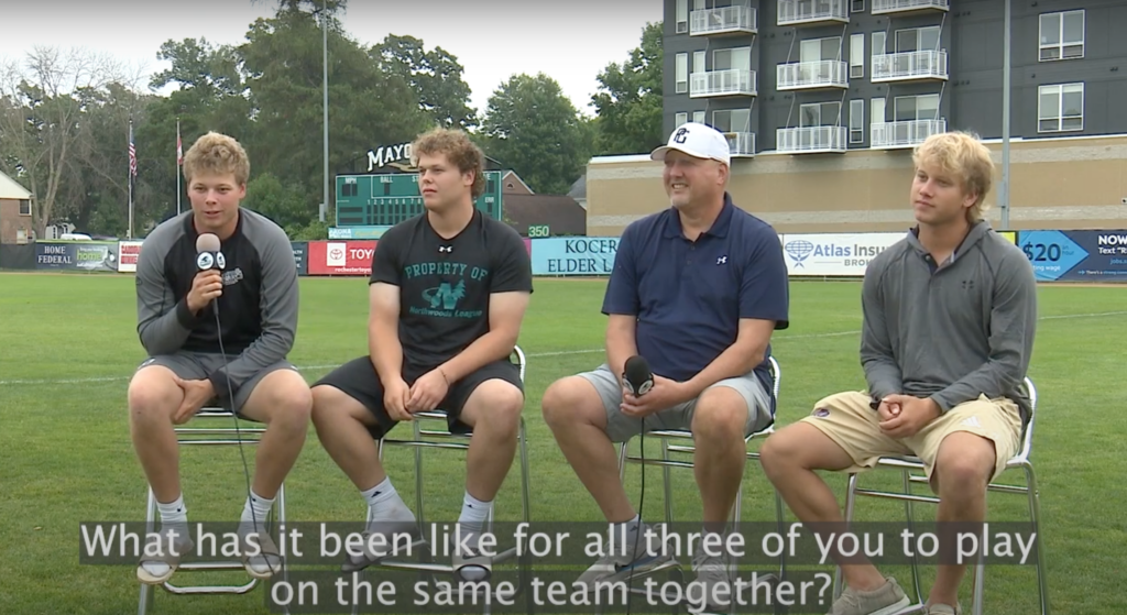 Craska Brothers Reflect on Summer Together - Rochester Honkers