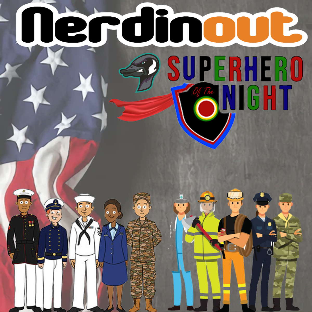 Nerdin' Out's Super Hero Of The Night! - Rochester Honkers