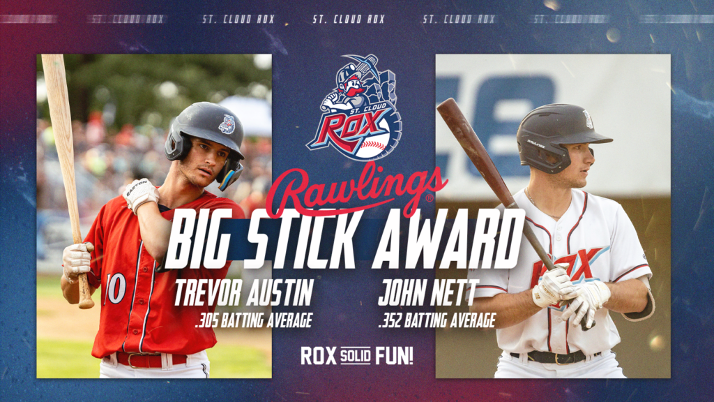 Two Rox Players Awarded With Rawlings Big Stick Award - St. Cloud Rox