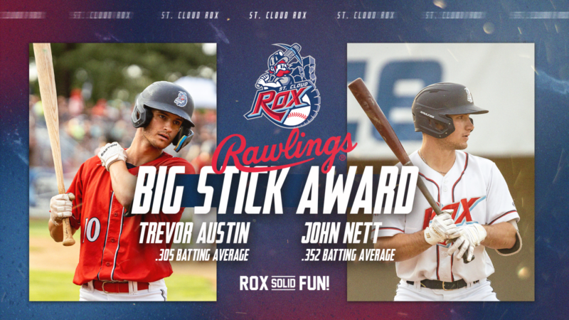 Two Rox Players Awarded With Rawlings Big Stick Award - St. Cloud Rox