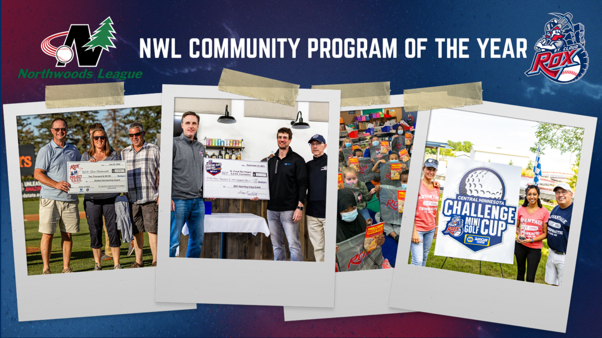 Rox Receive Community Program-Of-The-Year Award - St. Cloud Rox