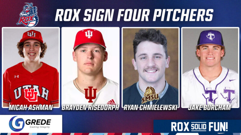 Rox Sign Four Pitchers - St. Cloud Rox